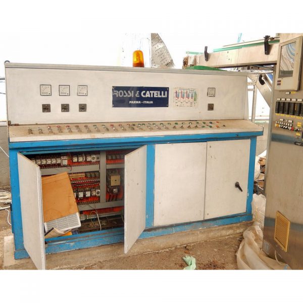 Triple thermal effect continuous evaporator ROSSI & CATELLI T45/60T.E ...